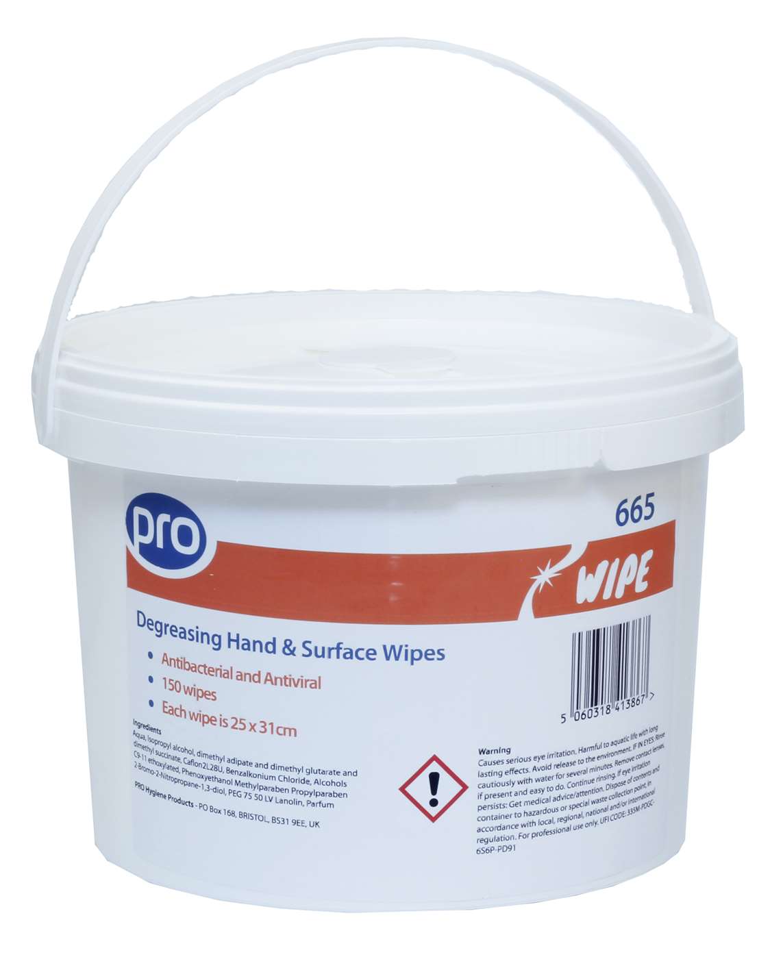 PRO Degreasing Hand and Surface Wipes Box of 150 – NCSONLINE