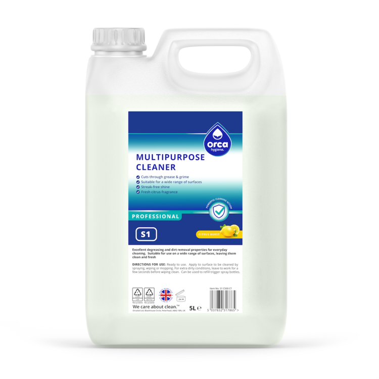 S1 Citrus Multi Purpose Cleaner 5Ltr | NCSONLINE